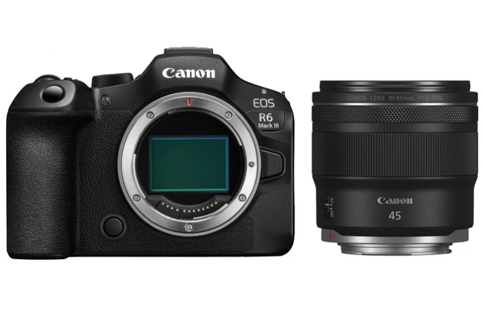 Canon EOS R6 Mark III Gehäuse + Canon RF 45mm F1.2 STM