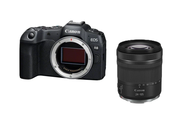 Canon EOS R8 Kit + RF 24-105/ 4-7.1 IS STM - 200€ Abzug im Warenkorb!